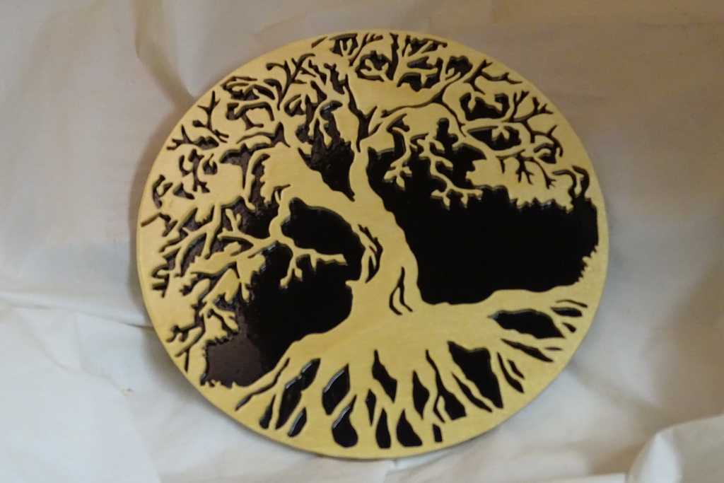 SteveHutcheon-ScrollSaw–Tree of Life-11052018 – Durham Woodworking Club